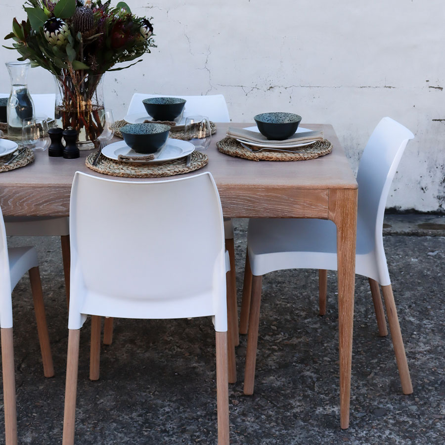 IBIS Dining Chair - Smoke (Oak) - JB Furniture