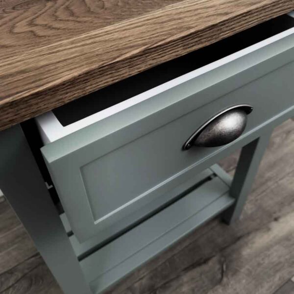 HUNTER Pedestal 1 Drawer with Slatted Shelf - JB Furniture